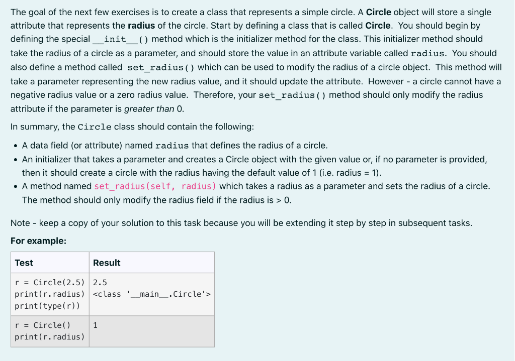 Solved The goal of the next few exercises is to create a | Chegg.com