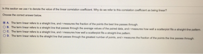 Solved In this section we use r to denote the value of the | Chegg.com