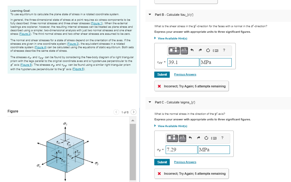 Solved Learning Goal: To use equilibrium to calculate the | Chegg.com