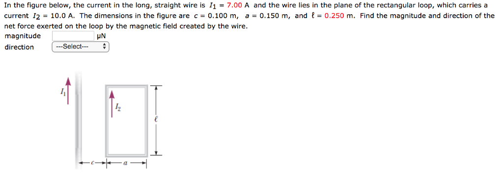 Solved In the figure below, the current in the long, | Chegg.com