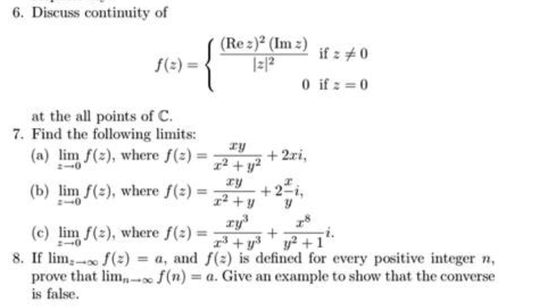 Solved 3. Prove that f(x)=1/(1-) is not uniformly continuous | Chegg.com