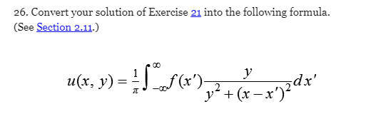 Solved Please do number 27, i also put below exercise 26 bc | Chegg.com