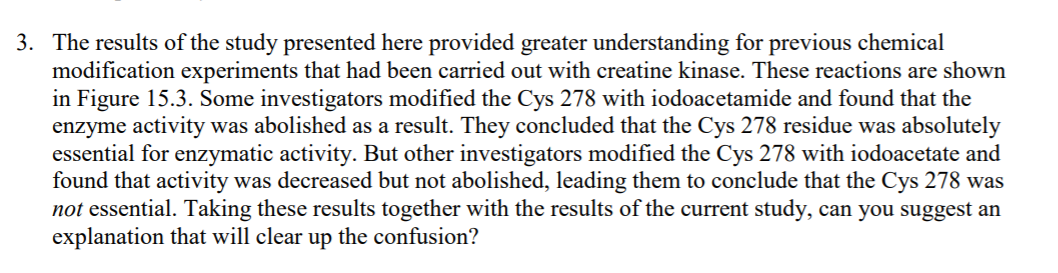 3. The results of the study presented here provided | Chegg.com