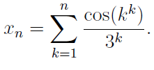 Solved Prove, that the following sequence is Cauchy, by | Chegg.com