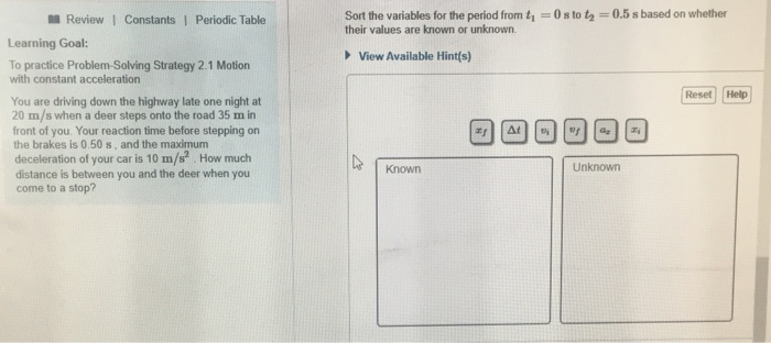 Solved Sort the variables for the period from t0sto 2 their | Chegg.com