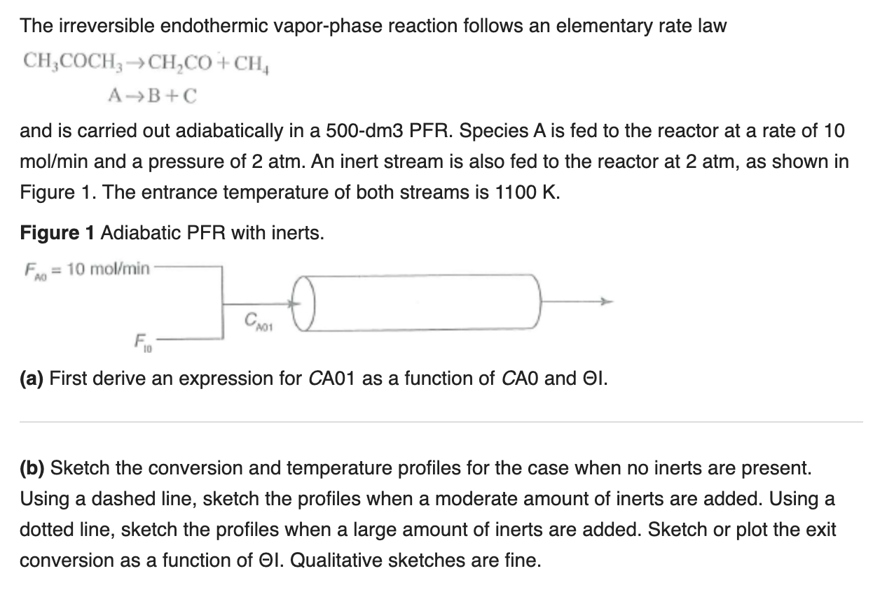 Solved Solve the problem below using POLYMATH program. State | Chegg.com