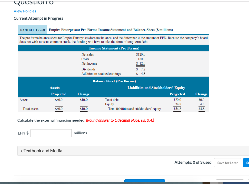 Solved QUESDIO View Policies Current Attempt in Progress | Chegg.com