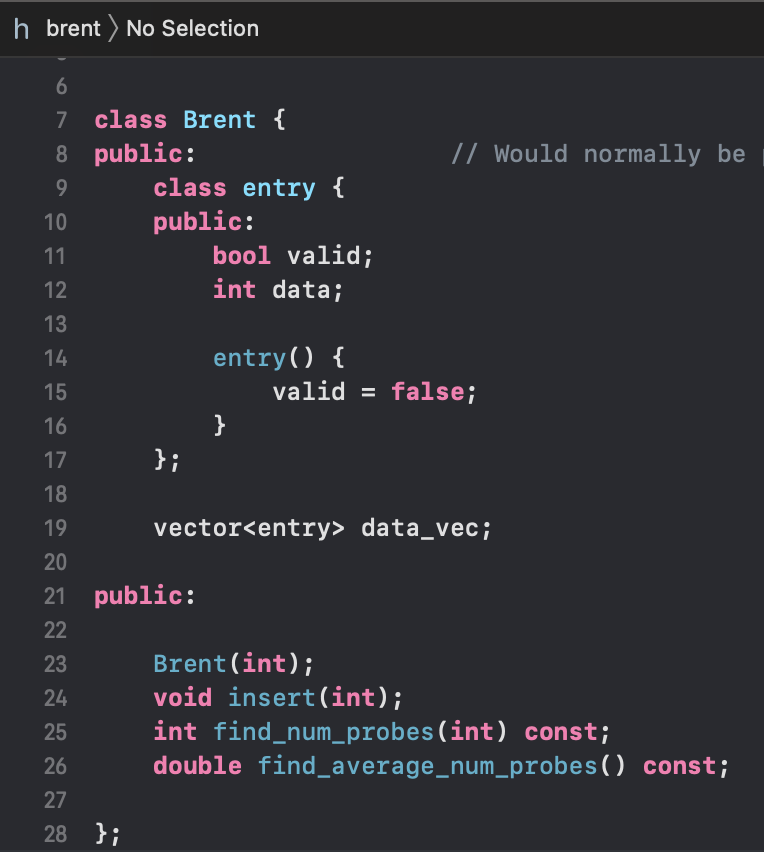 Solved C++ Brent's Method The task is to write a class | Chegg.com
