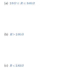 Solved The resistance value R of a resistor is a random | Chegg.com