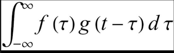 Solved ∫−∞∞f(τ)g(t−τ)dτ | Chegg.com