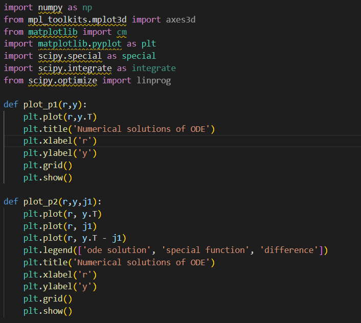 Solved 1) Explore the docs for scipy.integrate. Your goal | Chegg.com