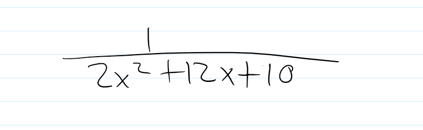 Solved 2x2+12x+101 | Chegg.com