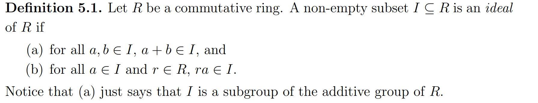 Solved Let R be any commutative ring, let {I2 : 1 A} be a | Chegg.com