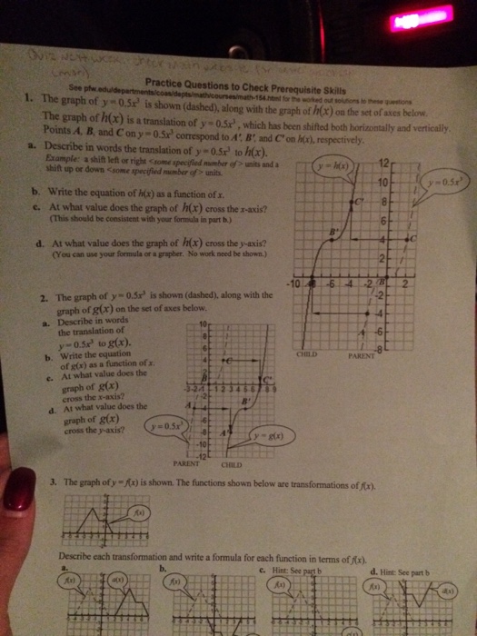 Solved Practice Questions to Check Prerequisite Skills See | Chegg.com
