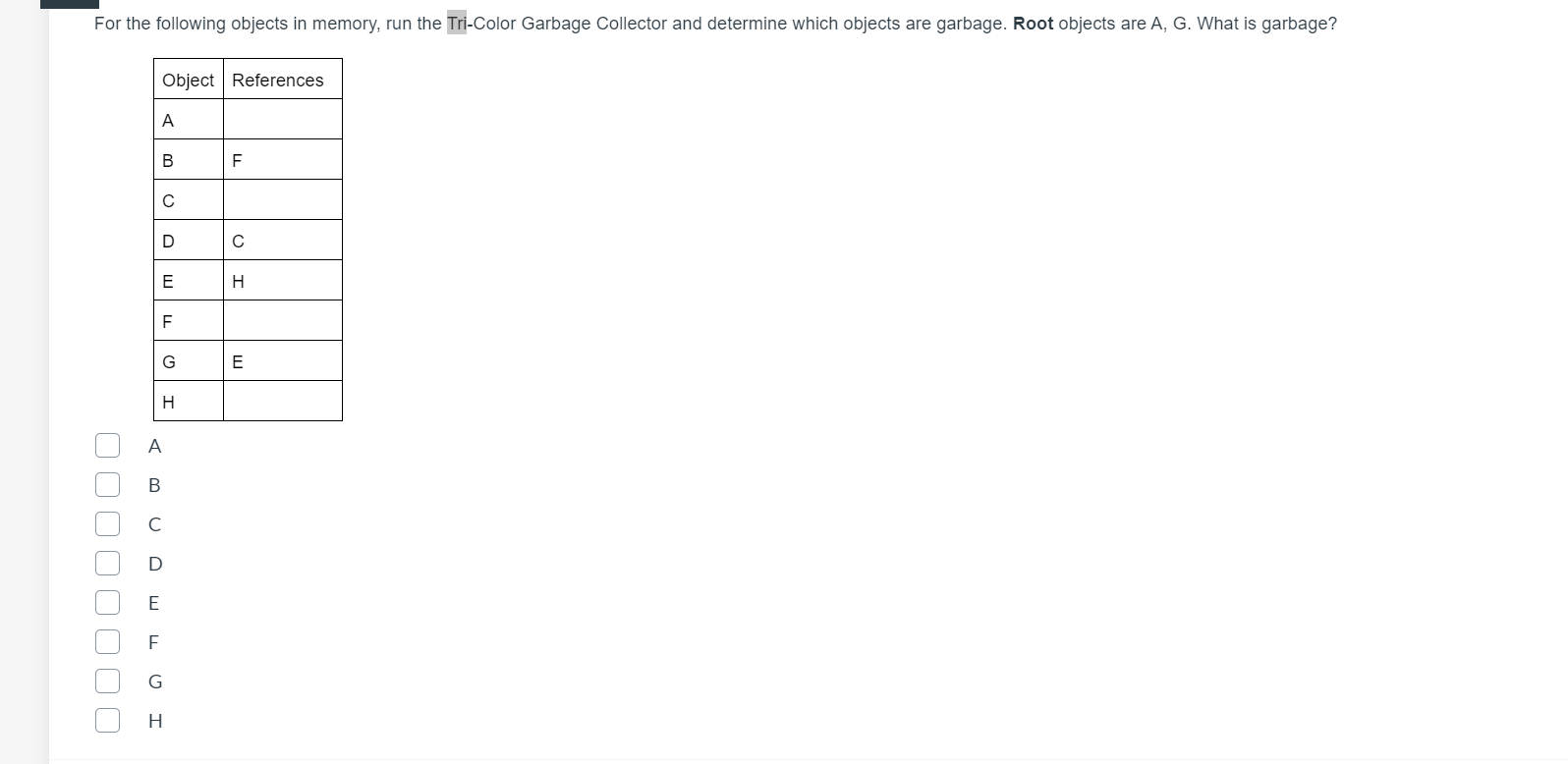 solved-for-the-following-objects-in-memory-run-the-chegg