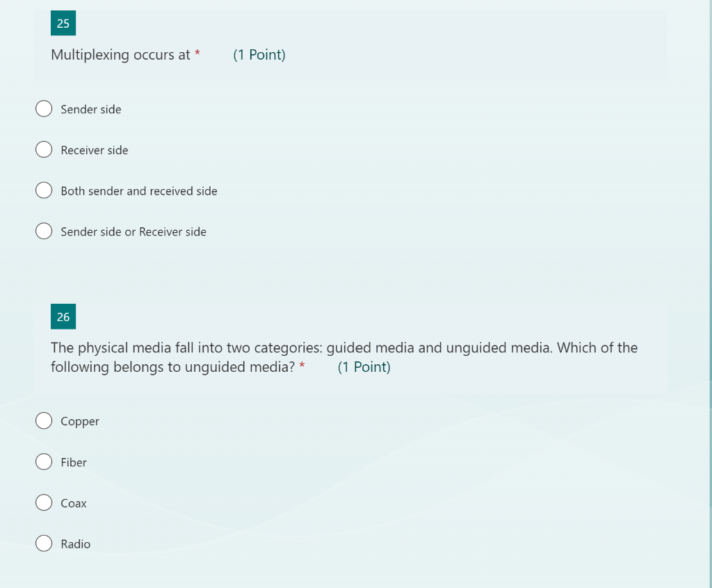 Solved Sender side Receiver side Both sender and received | Chegg.com