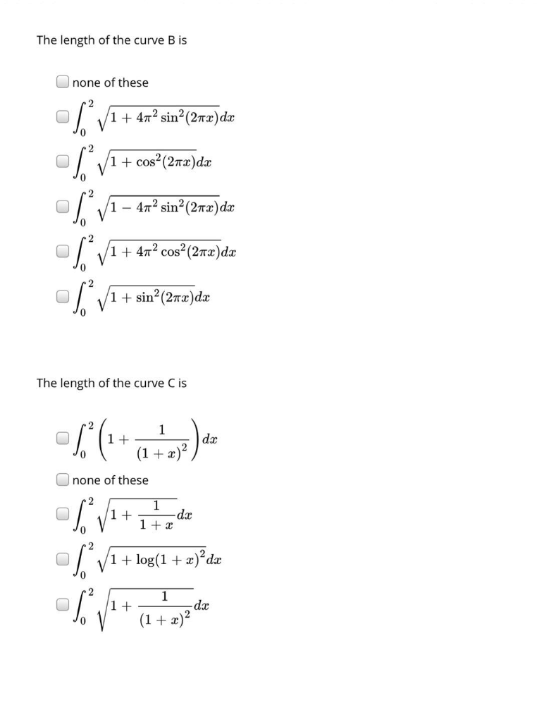 Solved Consider the following graphs. A) sin(21) B) cos(21 | Chegg.com