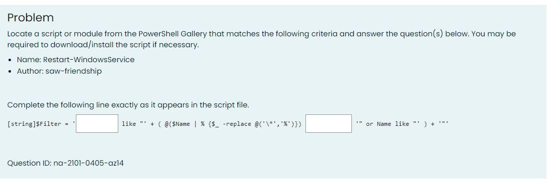 Solved Problem Locate A Script Or Module From The Powershell 6650