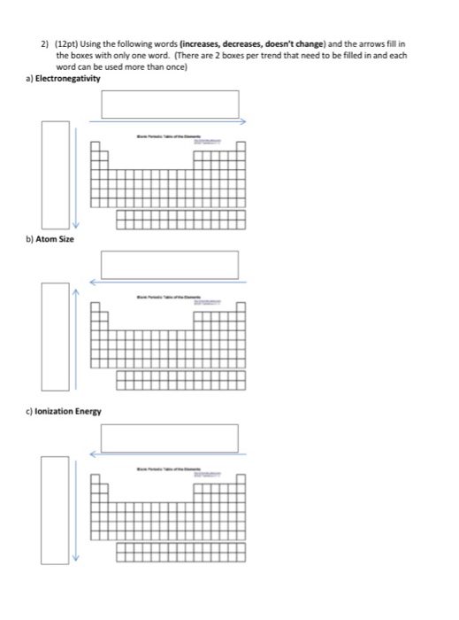 Solved Part II Short Answer: 1) (12 pts) Draw Lewis | Chegg.com