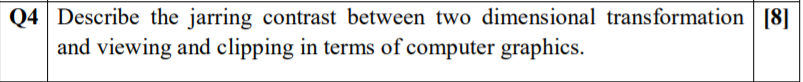 Solved Q4 Describe the jarring contrast between two | Chegg.com