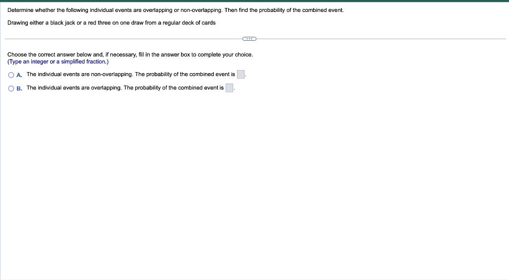 Solved Determine the probability of the given opposite | Chegg.com