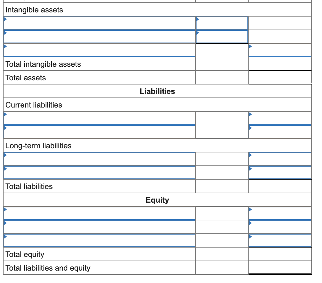 Solved Exercise 8-23 (Algo) Preparing a balance sheet LO P1, | Chegg.com