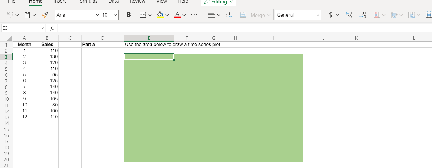 Solved Flie Home Insert Formulas Data Review HOME view Help | Chegg.com