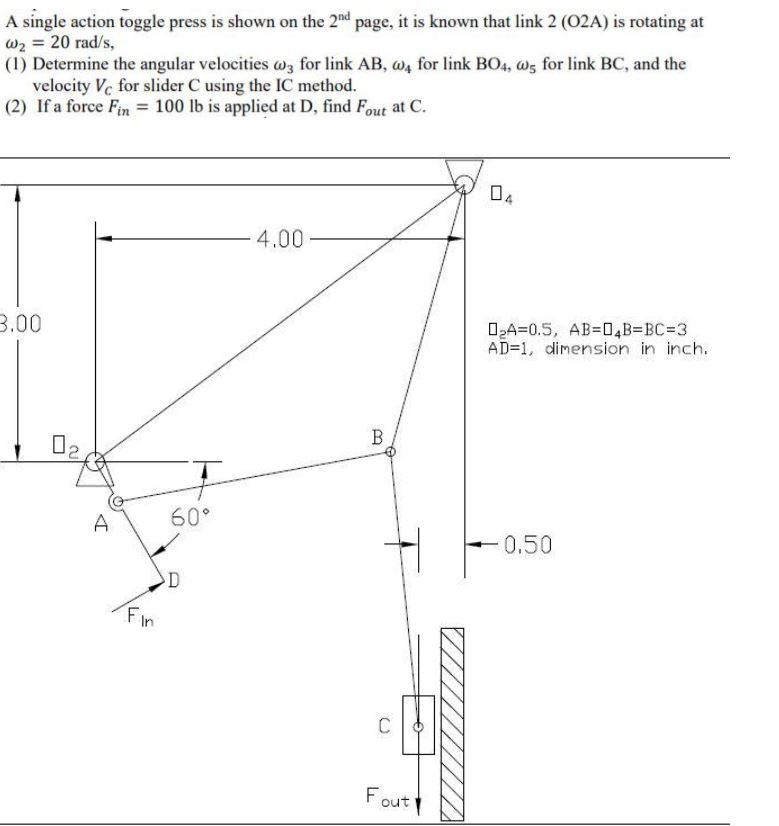 Solved A single action toggle press is shown on the 2nd | Chegg.com