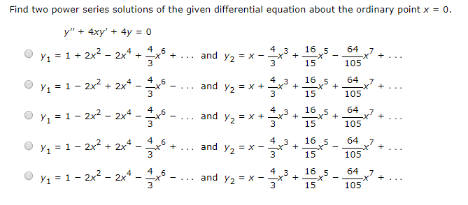 Solved Without actually solving the given differential | Chegg.com