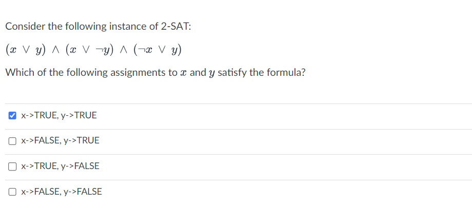 Solved Consider the following instance of | Chegg.com