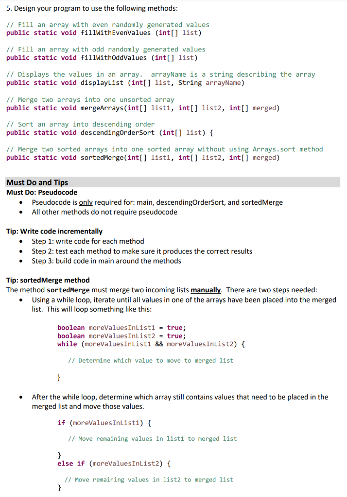 Solved Assignment Description Write a program to manipulate | Chegg.com