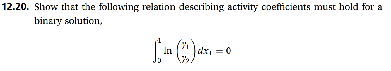 Solved 2.20. Show that the following relation describing | Chegg.com