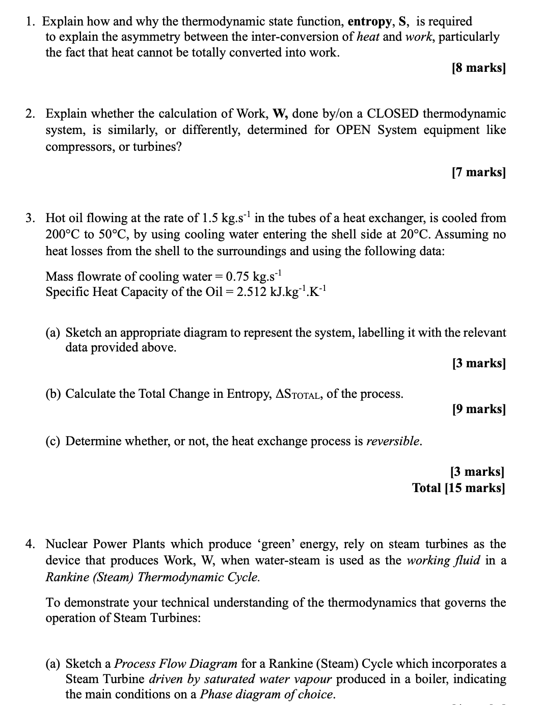 Solved 1. ﻿Explain how and why the thermodynamic state | Chegg.com