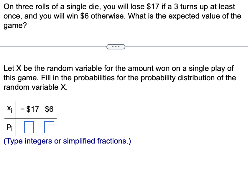 Solved You draw and keep a single bill from a hat that | Chegg.com