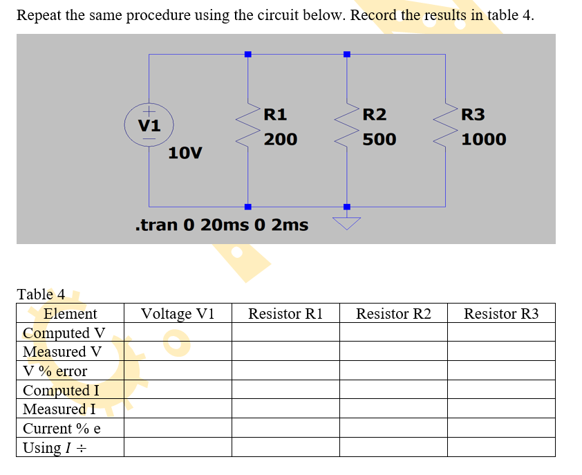 Solved SERIES, PARALLEL AND COMBINED CONNECTED RESISTANCES | Chegg.com