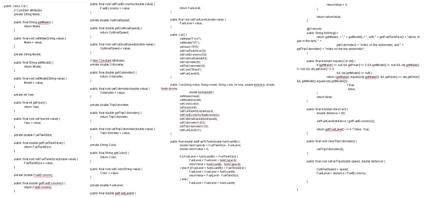 Solved Can someone help with the CarGarageDriver? I want to | Chegg.com