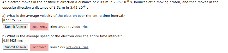 Solved An electron moves in the positive x-direction a | Chegg.com