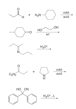 Solved mild + HẠNH acid HOCN H2O, A | Chegg.com