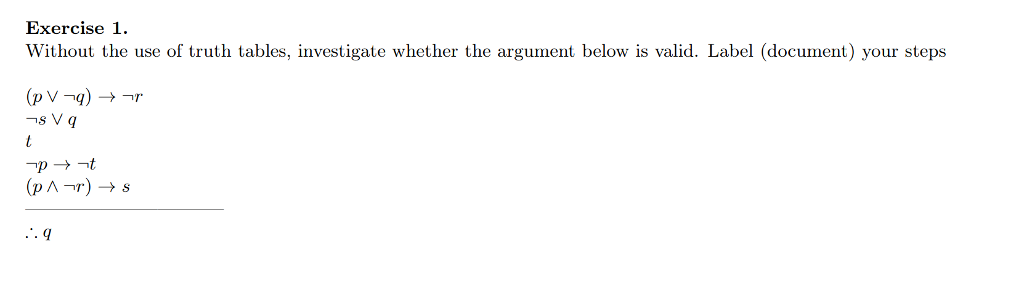 How To Solve Truth Tables | Decoration Examples
