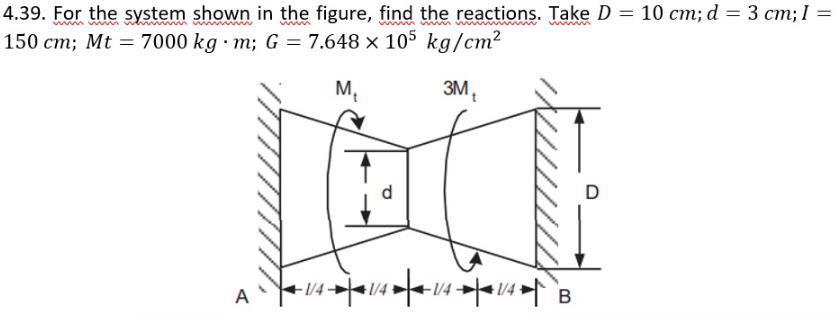 4.38. For the system in the figure, we are asked to | Chegg.com
