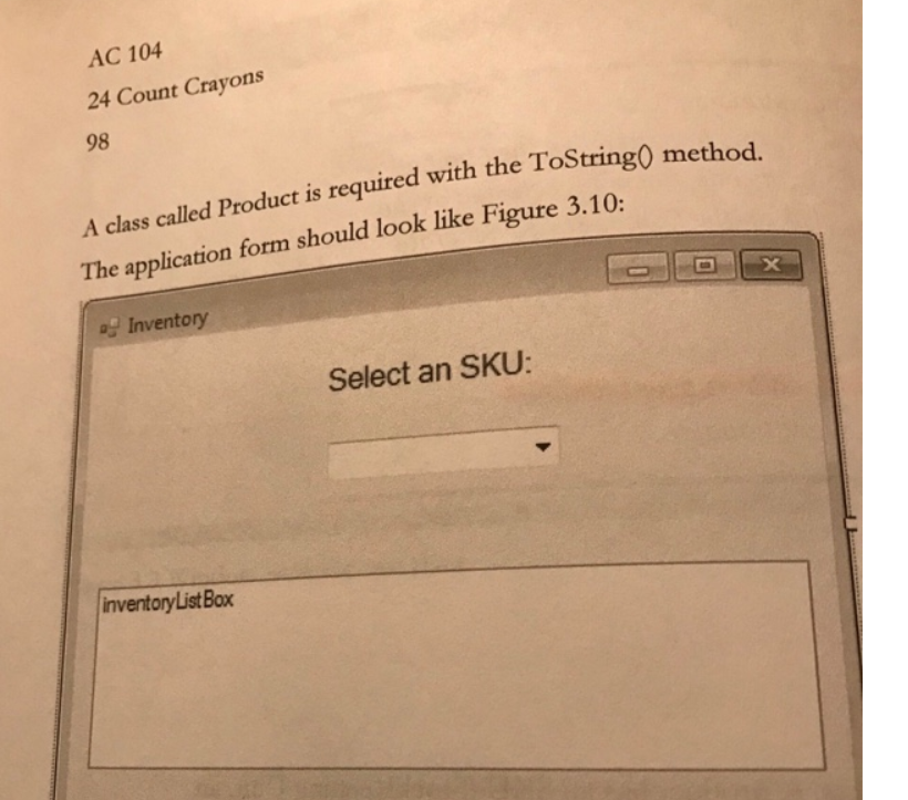 Solved Programming Challenge 31 A List Of Products A 