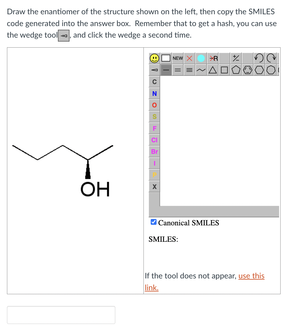 Solved Draw the enantiomer of the structure shown on the | Chegg.com