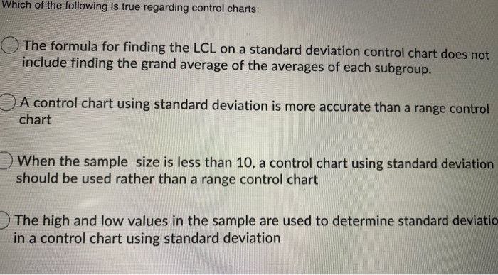 Solved Which of the following is true regarding control | Chegg.com