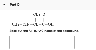 Solved Part B Br 0 OH Spell out the full IUPAC name of the | Chegg.com