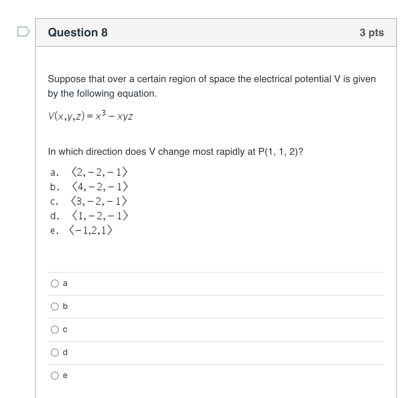 Solved Suppose that over a certain region of space the | Chegg.com