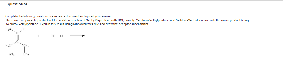 Solved Complete the following question on a separate | Chegg.com