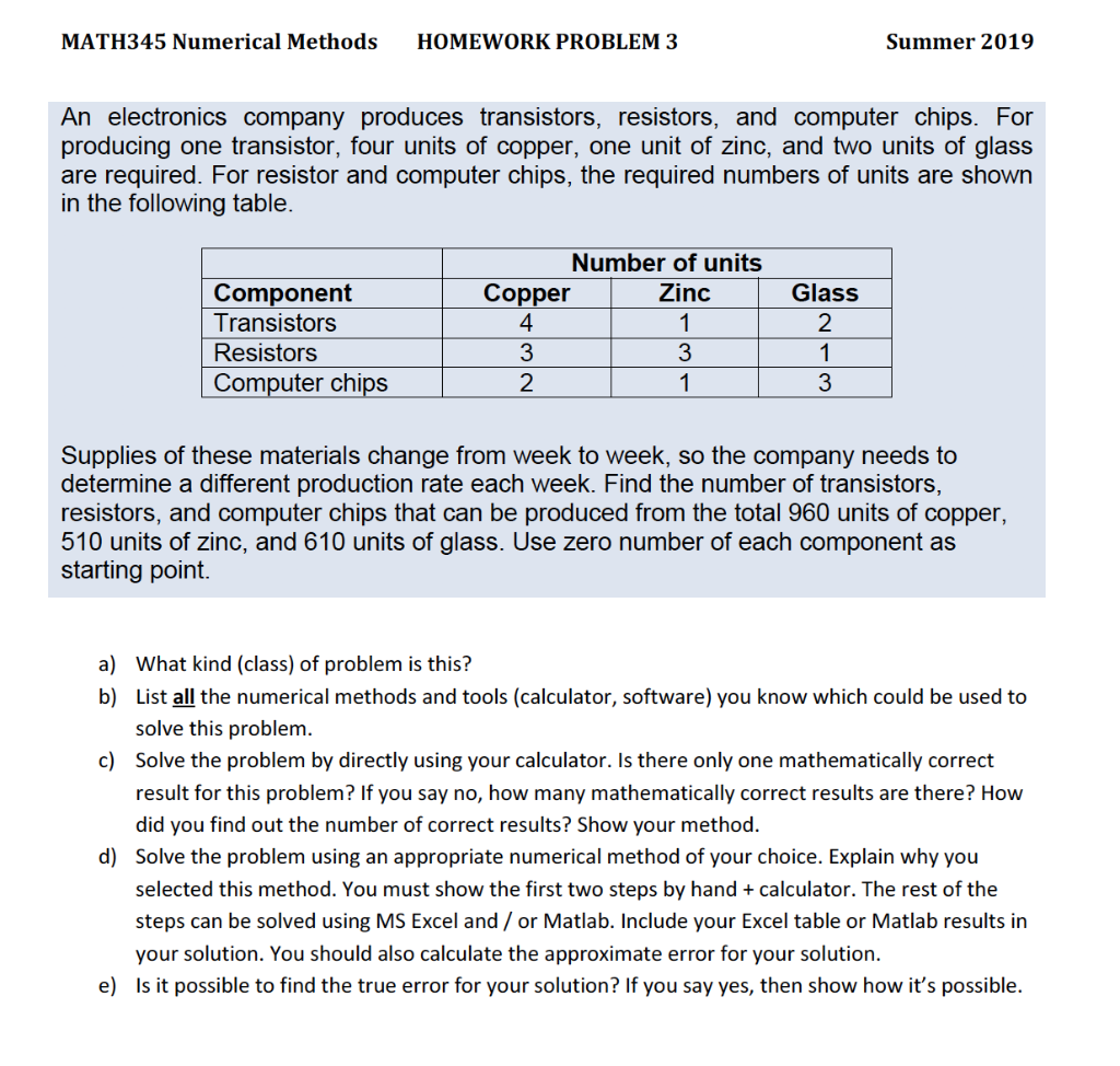 Solved this is a numerical method for engineers course | Chegg.com