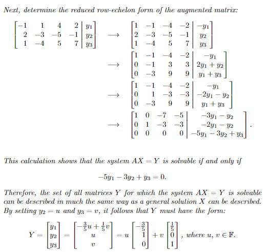 Solved 3. Give a complete description of the solution set to | Chegg.com