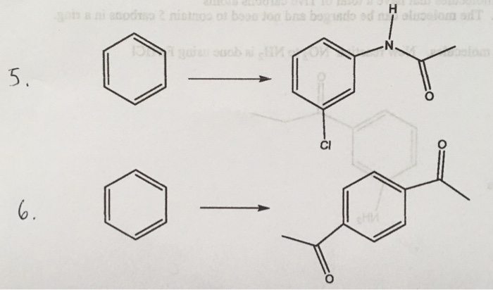 Solved Perform these organic chemistry synthesis problems in | Chegg.com