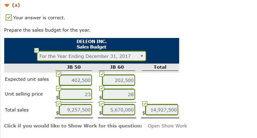 Solved Problem 21-2A (Part Level Submission) Deleon Inc. is | Chegg.com